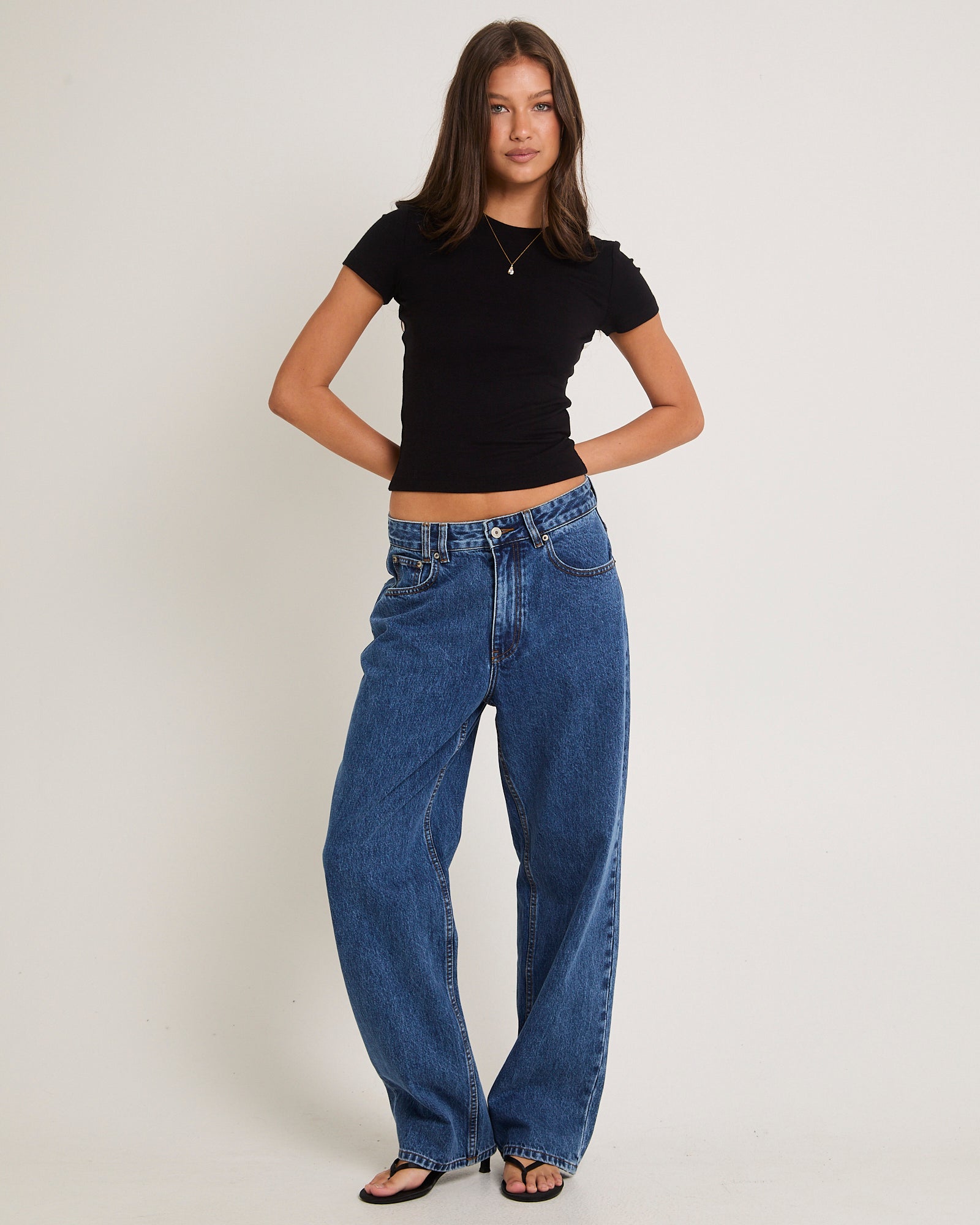 Bobby Baggy Dad Denim Jeans Petite – General Pants Co.