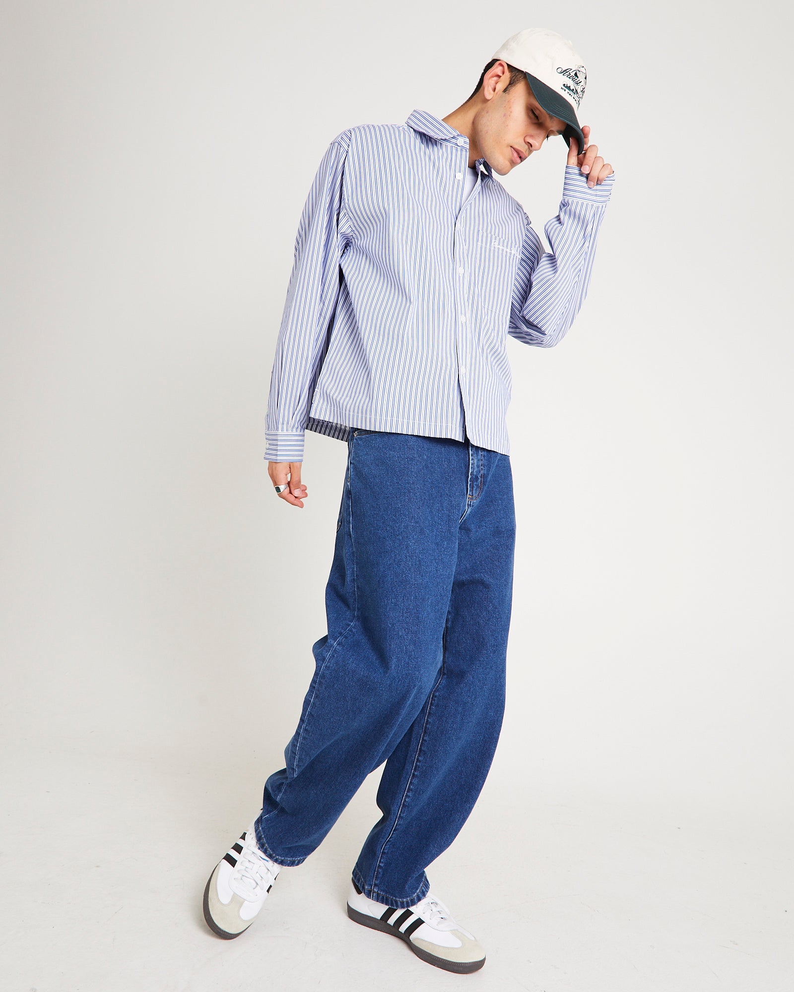 Ezy Barrel Denim Jeans Forever Blue – General Pants Co.