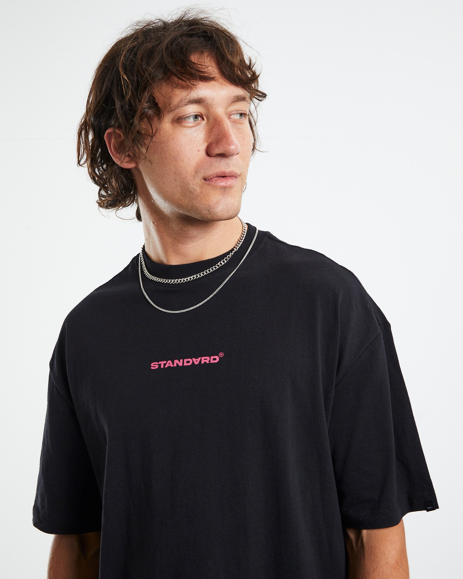 Neo Chain Necklace Two Pack Silver – General Pants Co.