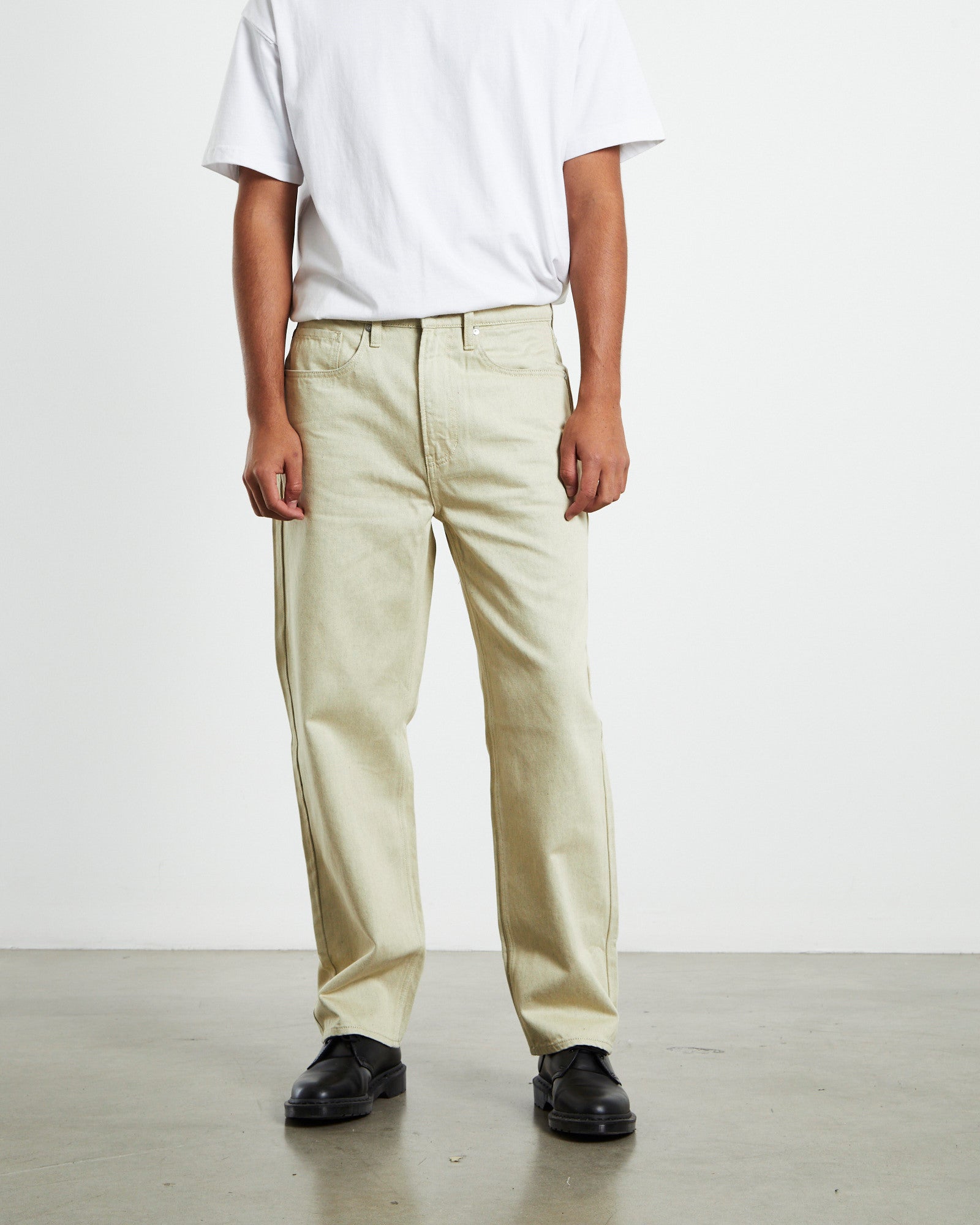 Relaxed Jeans Bone – General Pants Co.