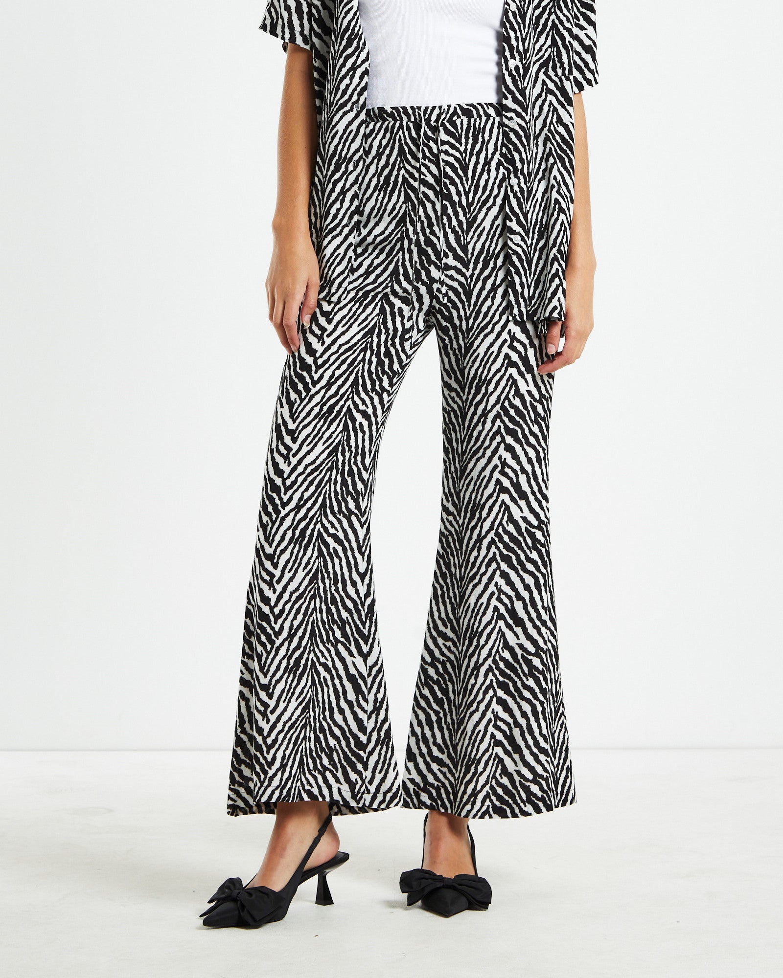 Lola Pants Zebra Black – General Pants Co.