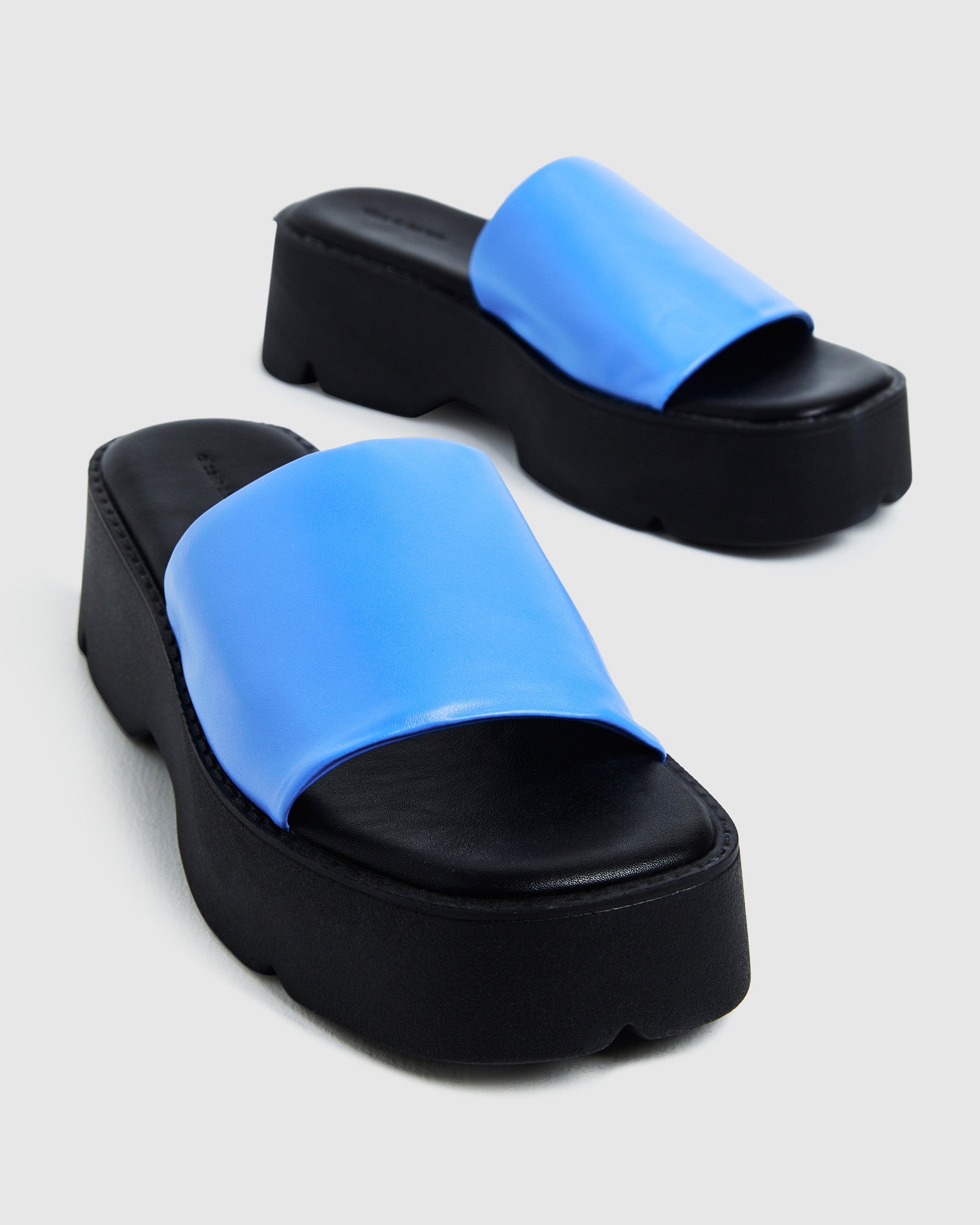 Freya Flatform Slides Azure – General Pants Co.