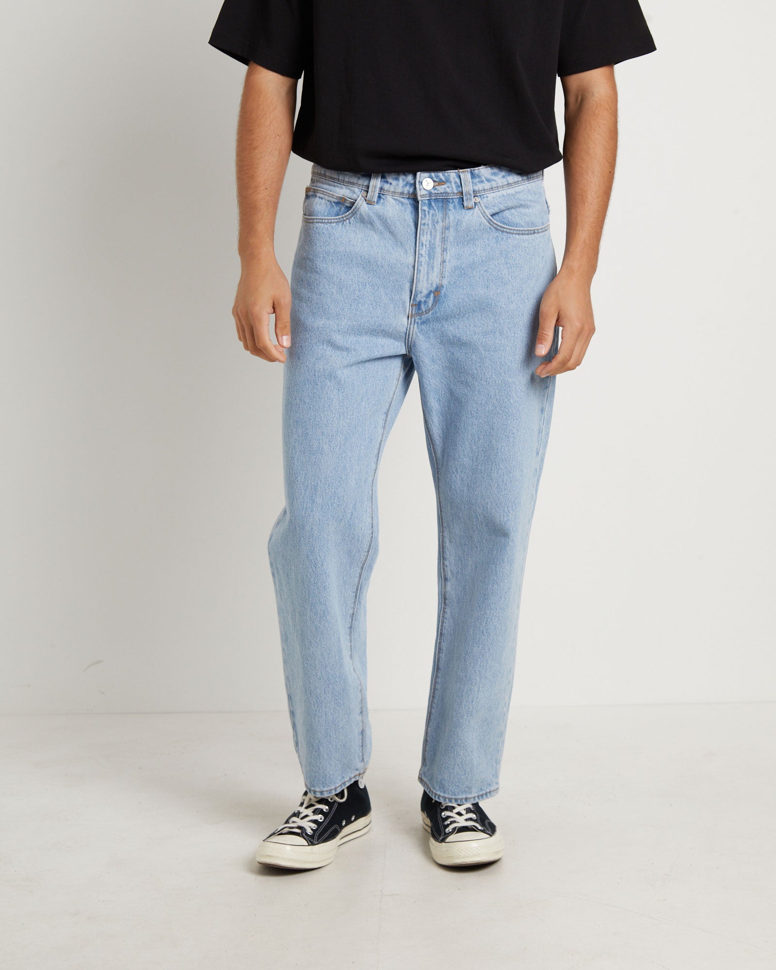 A 95 Baggy Denim Jeans Walkman Organic – General Pants Co.