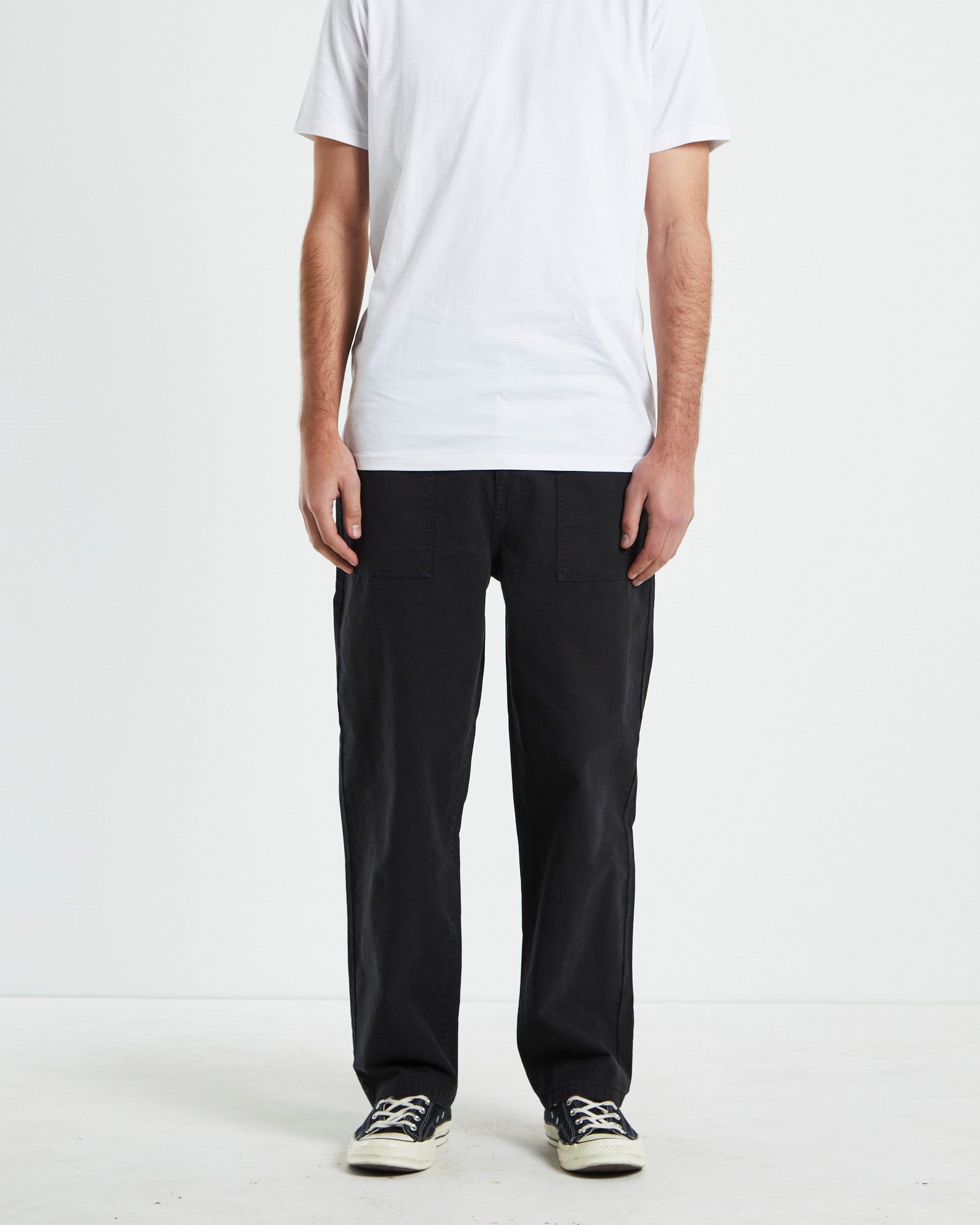 Conditions Military Pants in Washed Black – General Pants Co.
