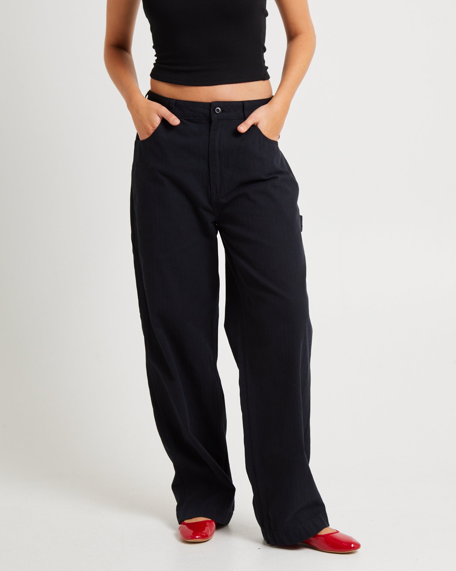 Carpenter Pants Black – General Pants Co.