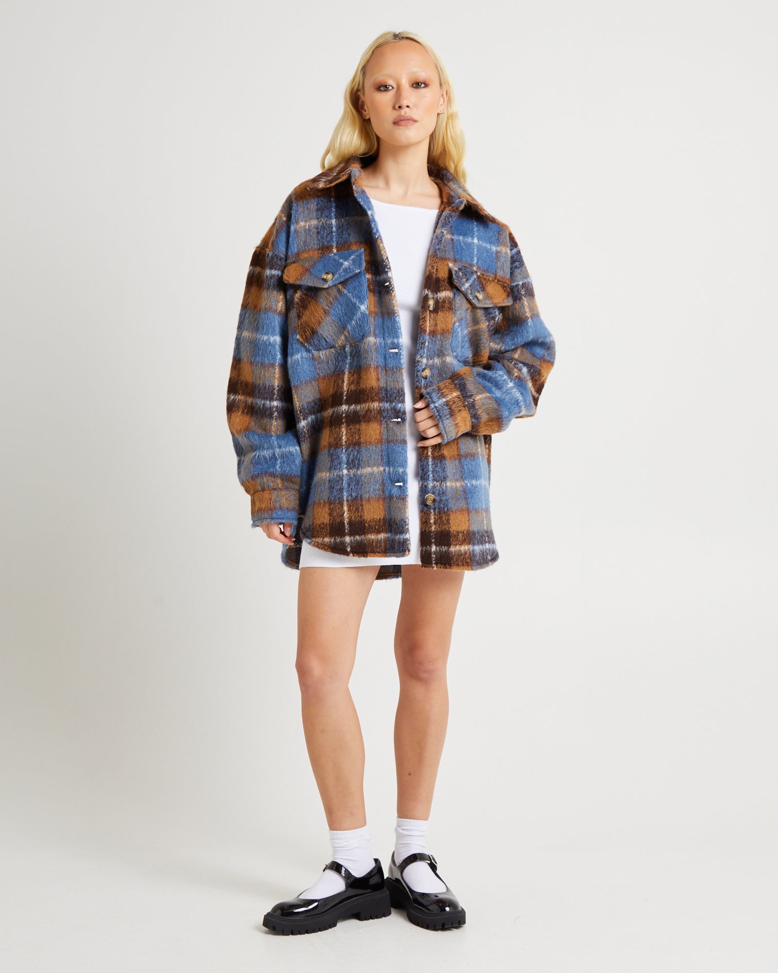Check Shacket – General Pants Co.
