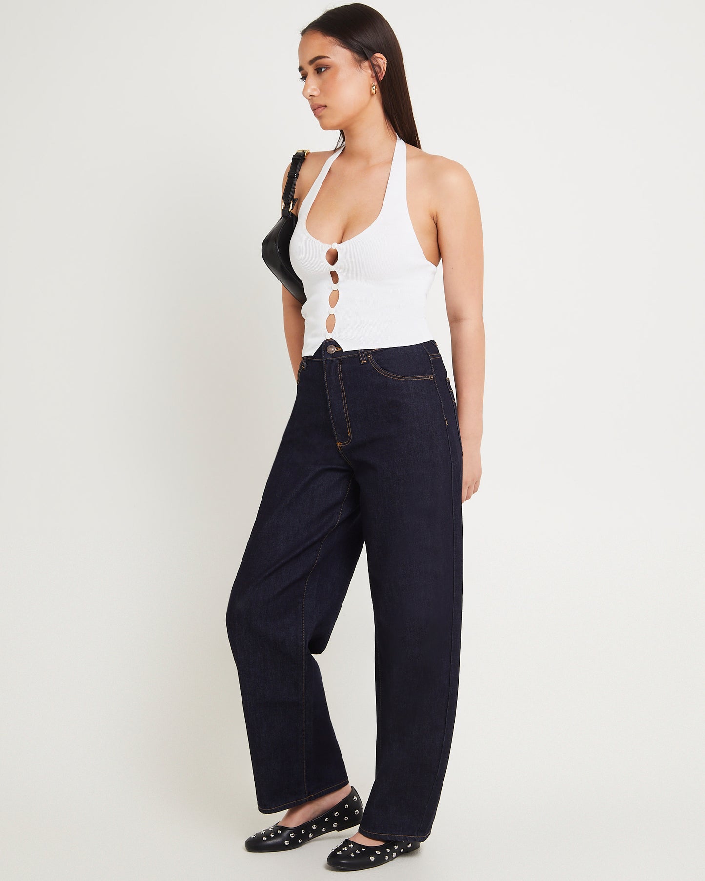 Gigi Barrel Denim Jeans Helena Rinse Blue – General Pants Co.