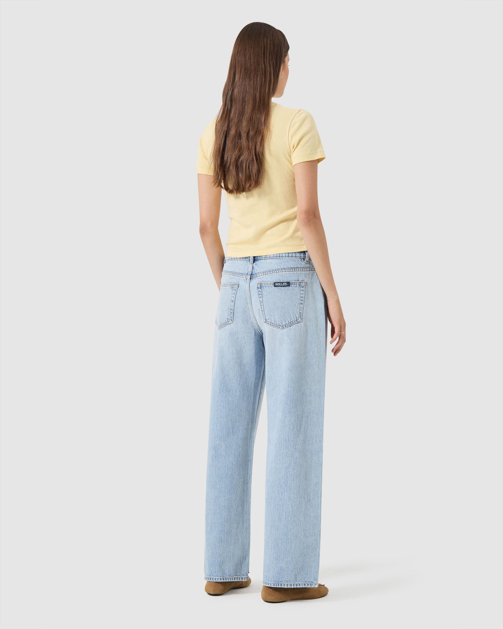 Kate Baggy Denim Jeans Breezy Blue – General Pants Co.