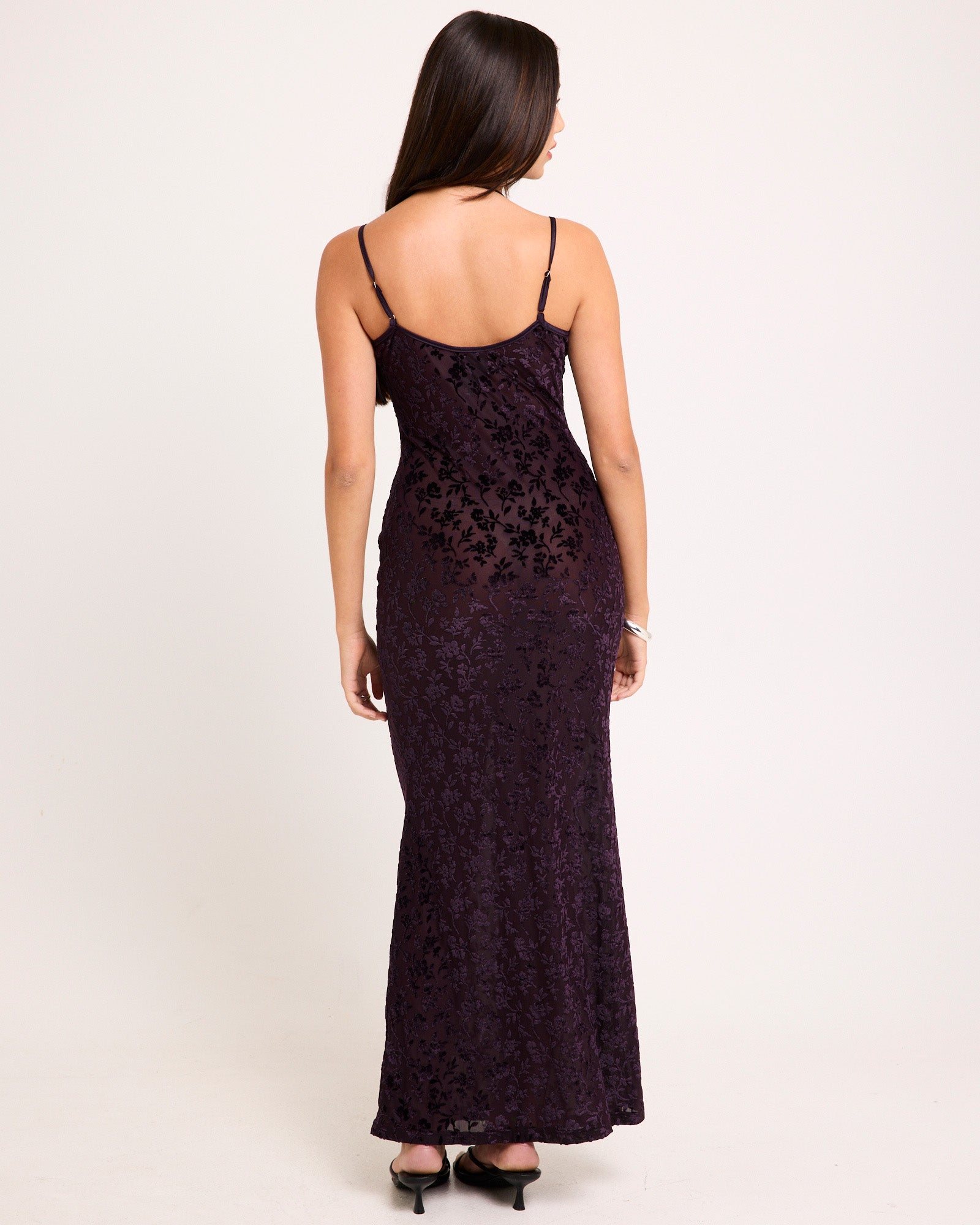 Devon Burn Out Slip Maxi Dress – General Pants Co.